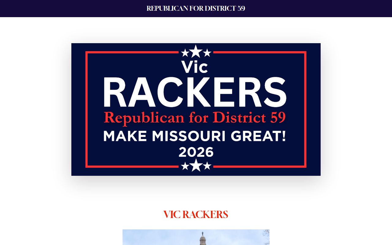 Vote for Vic Rackers